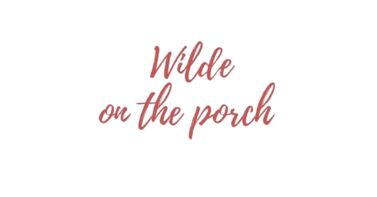 Dinner Menu – Wilde On The Porch